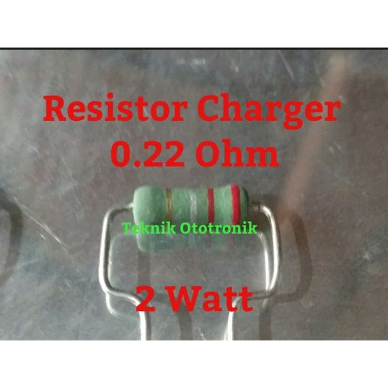 Jual Resistor Charger Warna Hijau 0.22 ohm 2 Watt switching system R ...