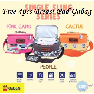 Jual Cooler Bag Gabag People, Pink Camo, Cactus Single Sling Series ...