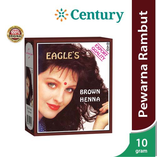 Jual Henna Brown Eagle's / Pewarna Rambut Herbal / Hair Color | Shopee ...