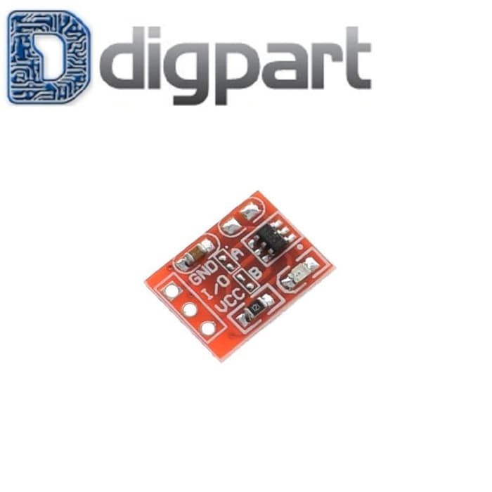 Jual TTP223 Touch Button Module Capacitor Type Single Channel Self ...