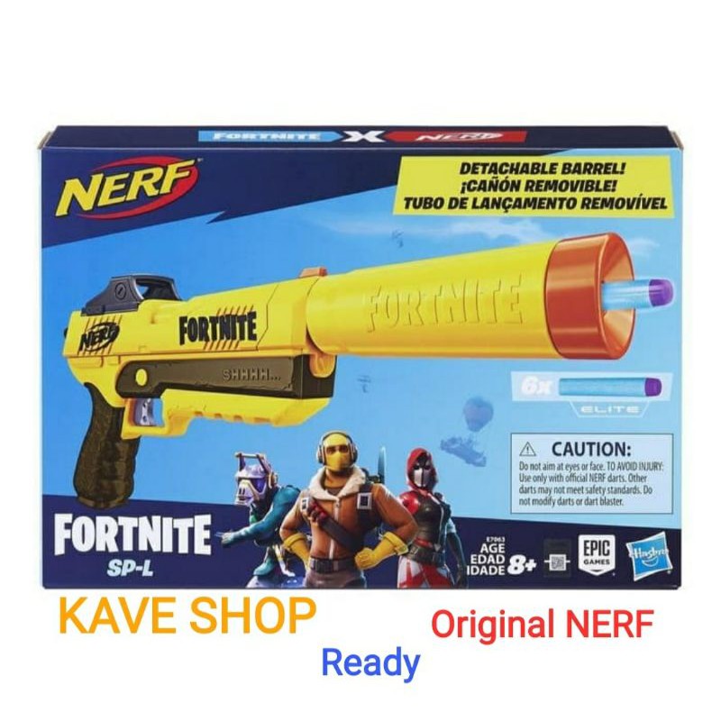 Jual NERF Fortnite Spl SP-L Blaster ready stock - NEW - HASBRO | Shopee ...