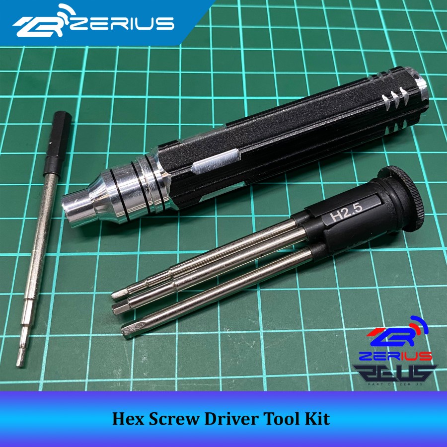 Jual Hex Screw Driver ScrewDriver Set Hexagon Tool Kit 4 in 1 | Shopee ...