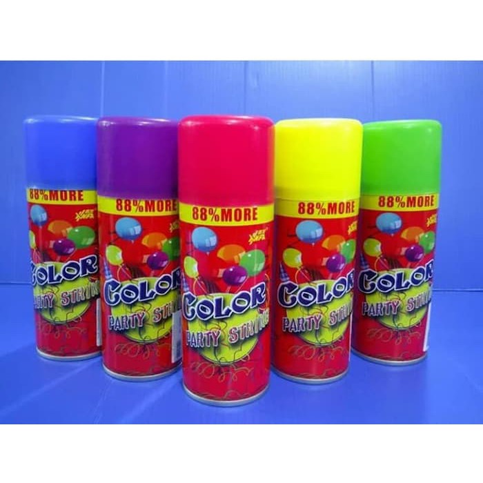 Jual 11040/11041 Color Party String / Crazy String / String Spray ...