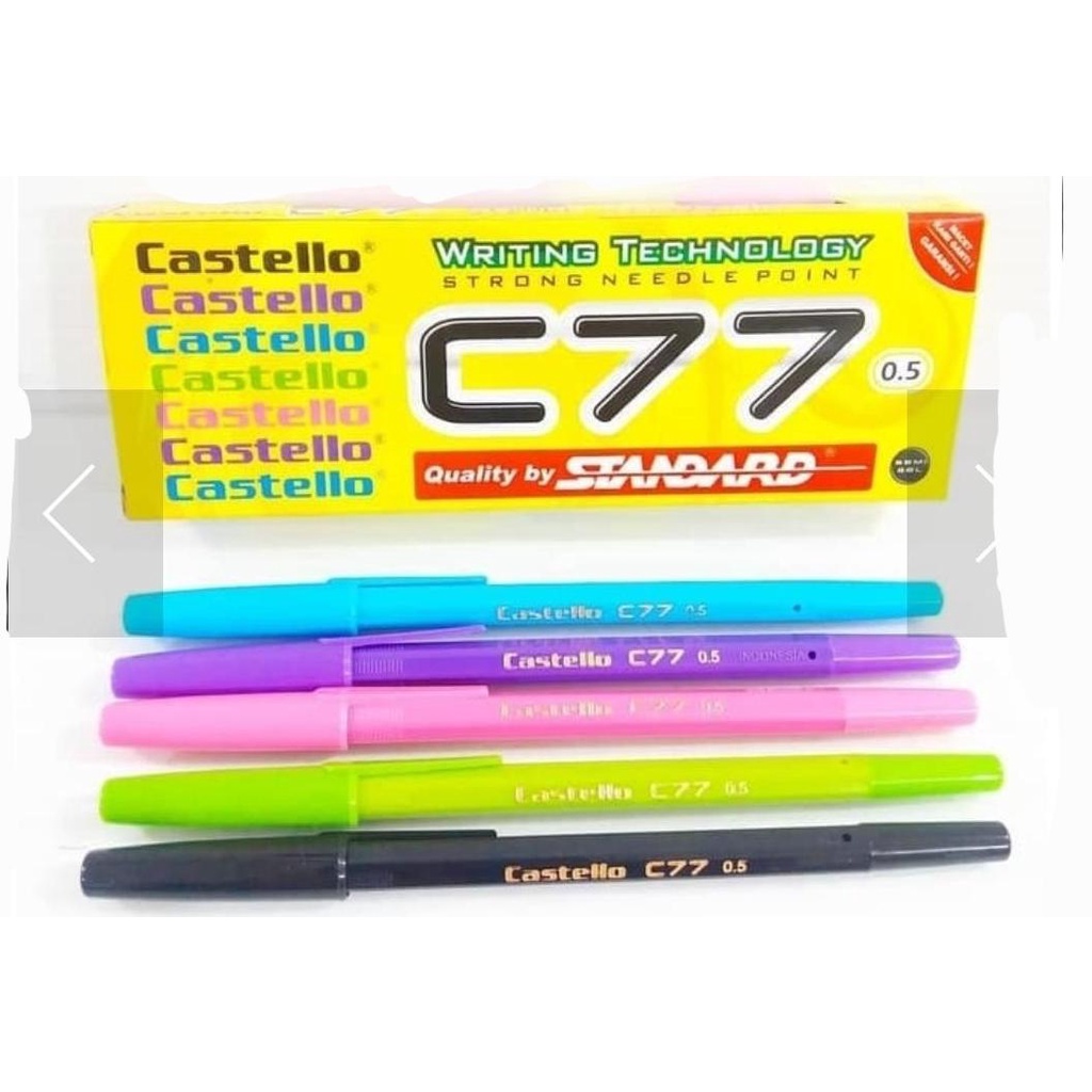 Jual Pena / Pulpen Standard C77 Pastel | Shopee Indonesia