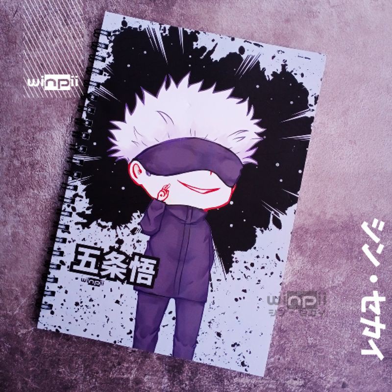 Jual Notebook Satoru Gojo Anime Jujutsu Kaisen | Shopee Indonesia