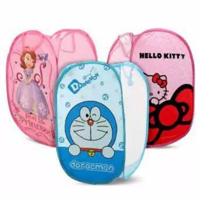 Jual Keranjang Baju Kotor Lipat KARAKTER / Laundry Bag Lucu / Keranjang ...