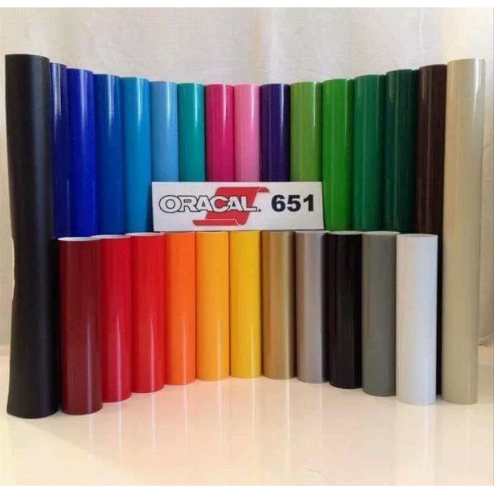 Jual Sticker Stiker Oracal 651 Gloss | Shopee Indonesia