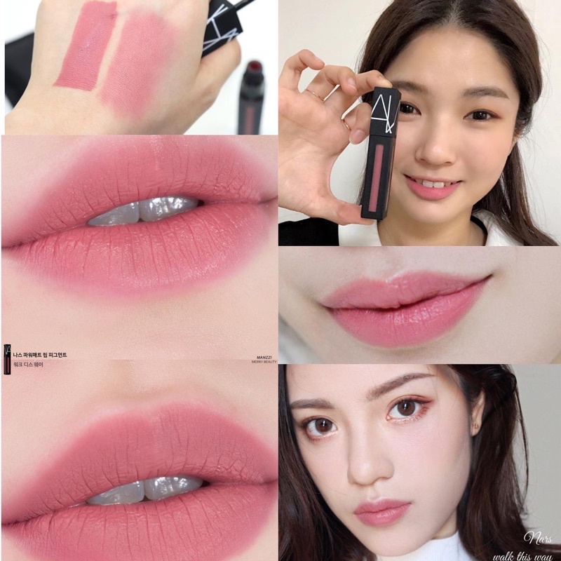 Jual Nars Powermatte Lip Pigment warna Walk This Way | Shopee Indonesia
