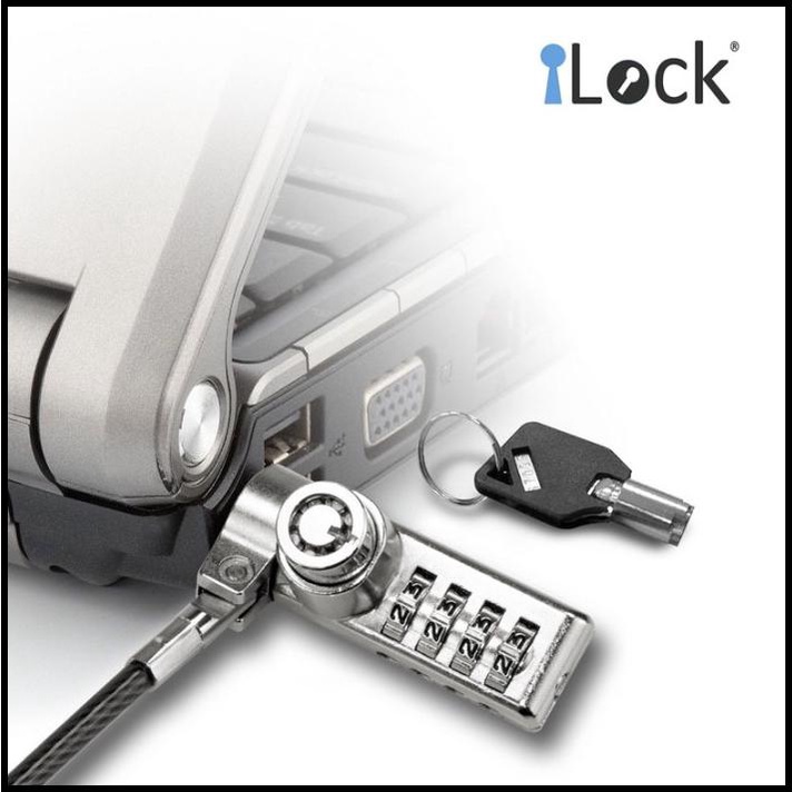 Jual Ilock - Duo Key Combination Laptop Lock | Shopee Indonesia