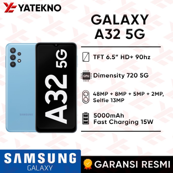 Jual Samsung Galaxy A32 5G 8/128GB GARANSI RESMI | Shopee Indonesia