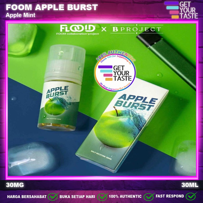Jual Liquid Foom Apple Burst 30ML Authentic by Foom x B Project ...