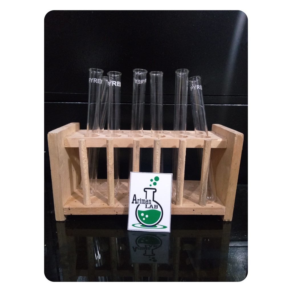 Jual Tabung Reaksi Kaca PYREX 16 x 150 mm dan berbagai ukuran | Shopee ...