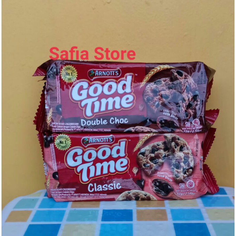 Jual Arnott's Good Time Double Choc / Classic 72 gr | Shopee Indonesia