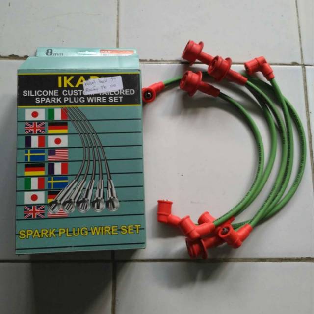 Jual Kabel busi kijang racing 8/9mm Carburator | Shopee Indonesia