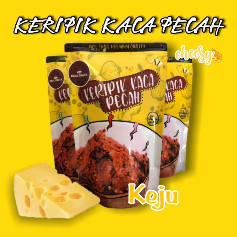 Jual [TERLARIS ] KERIPIK KACA MOIL SNACK MAKANAN RINGAN KRIPIK MAKANAN ...