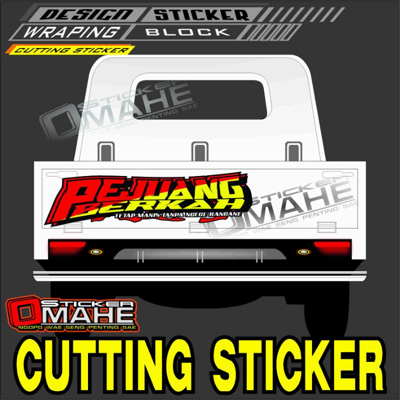 Jual Cutting Sticker Granmax pickup | Shopee Indonesia