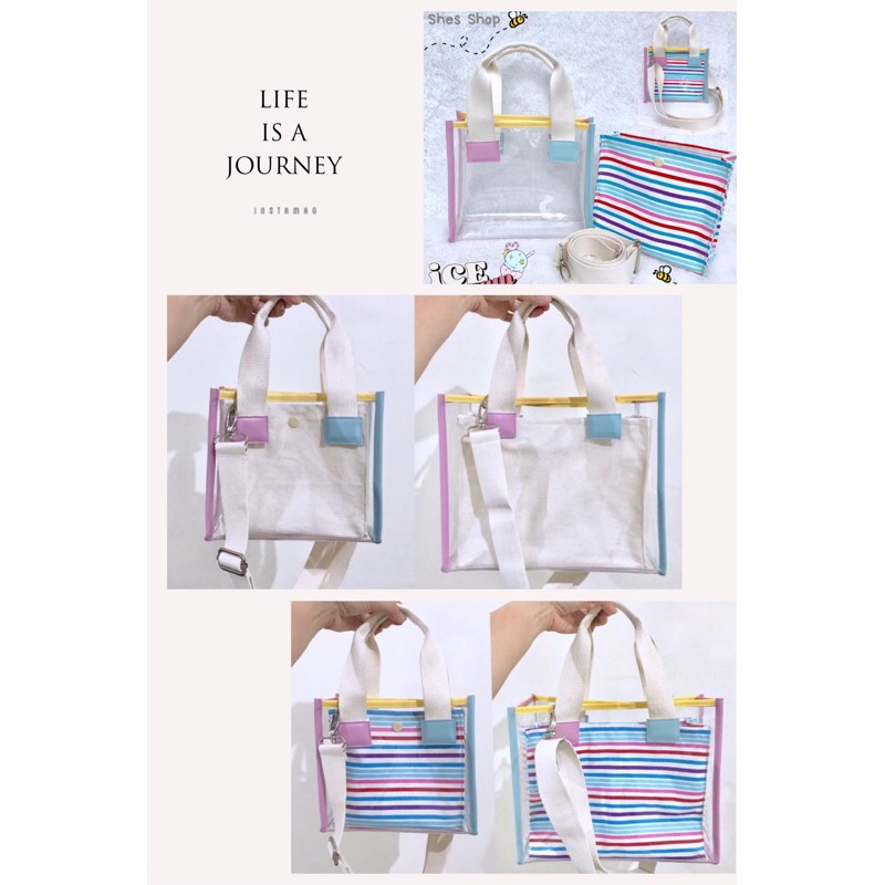 Jual Tas mika new normal ice cream series / tas kekinian / tas pastel ...