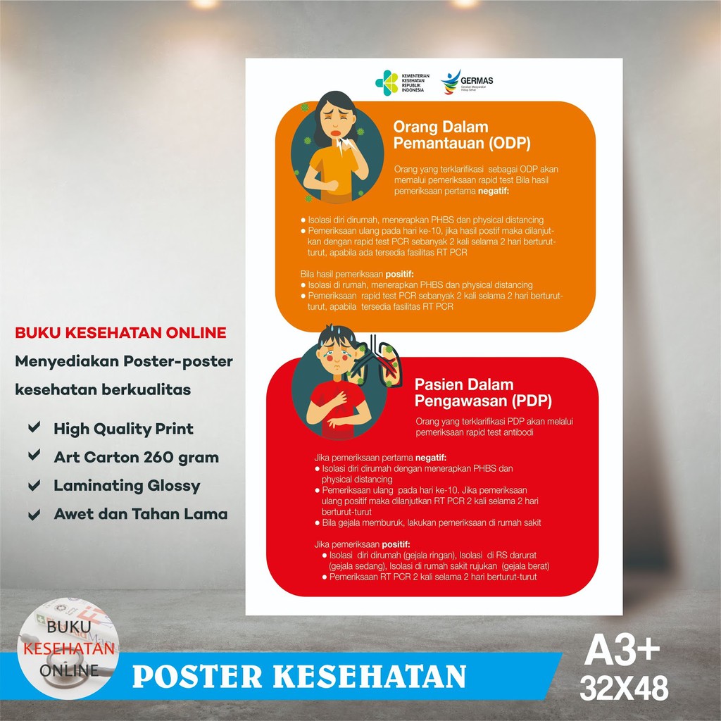 Jual Poster Kesehatan - ODP DAN PDP - LAMINATING GLOSSY | Shopee Indonesia Jual Poster Kesehatan - ODP DAN PDP - LAMINATING GLOSSY | Shopee Indonesia