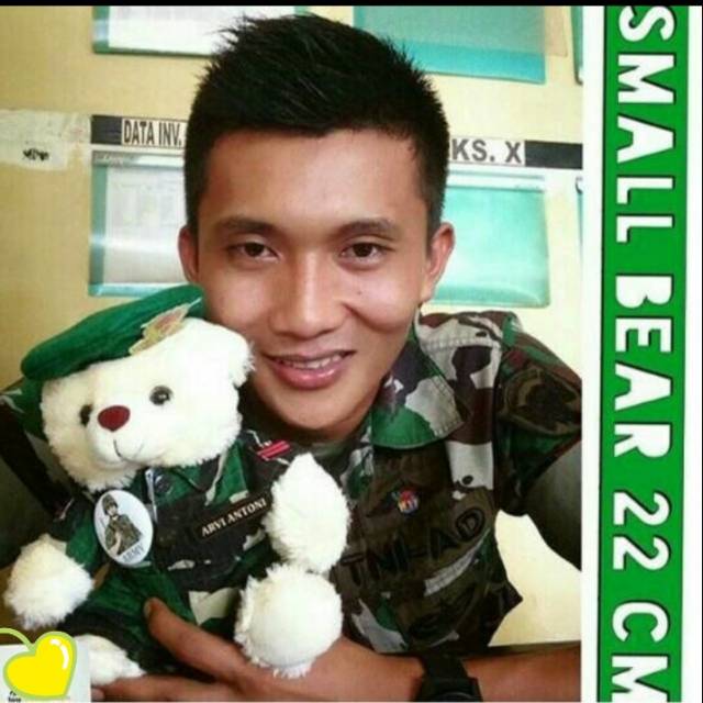 Jual Hadiah Ulangtahun Boneka Tentara Baret Hijau Infanteri TNI AD Army ...