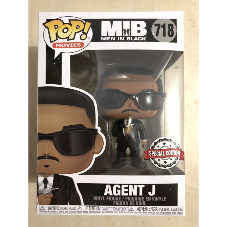 Jual Funko POP! Movies: MIB Men in Black - Agent J with Gun Pistols ...