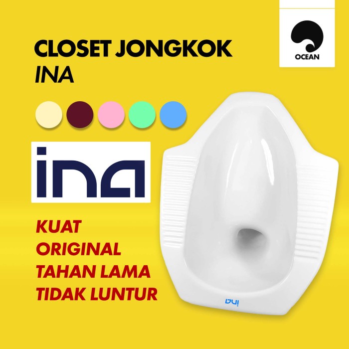 Jual KLOSET JONGKOK / CLOSET JONGKOK TOILET WC | INA C-2 | Shopee Indonesia