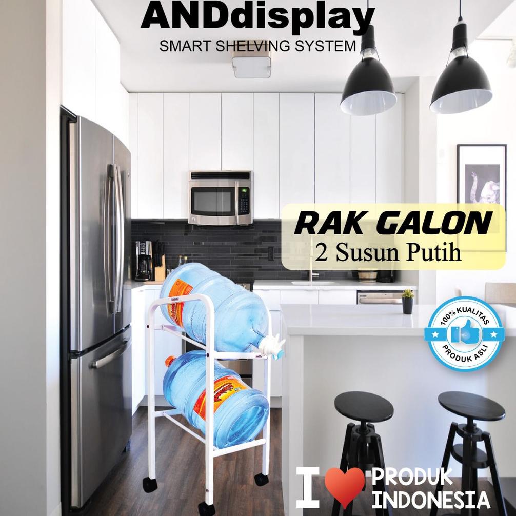 Jual Rak Galon Susun 2 - Rak Galon Air - Rak Dispenser Air - Rak Galon ...