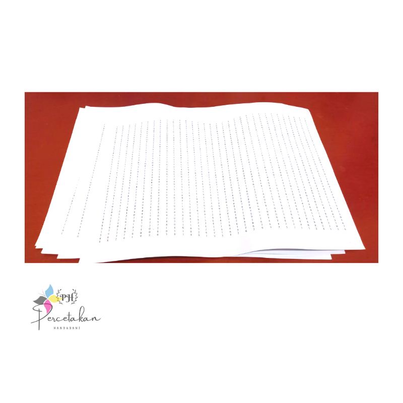 Jual TES KRAEPELIN A3 / TES KORAN / TES PSIKOTES | Shopee Indonesia