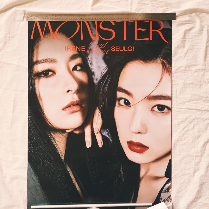 Jual SEULGI & IRENE MONSTER POSTER COUPLE VER OFFICIAL red velvet ...