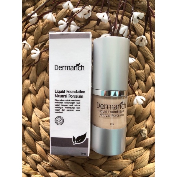 Jual dermarich liquid foundation porcelain | Shopee Indonesia