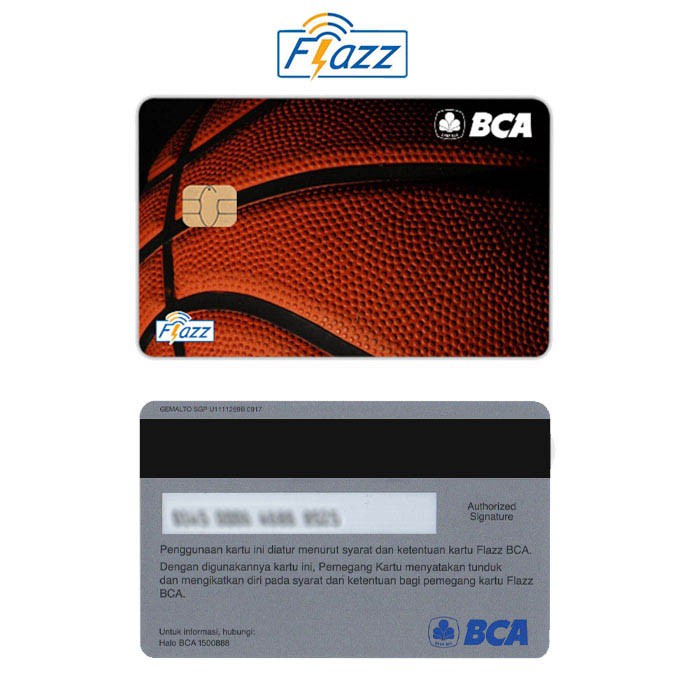 Jual Bola Basket Kartu E-Money Flazz BCA Gen 2 NFC Custom Card | Shopee Indonesia