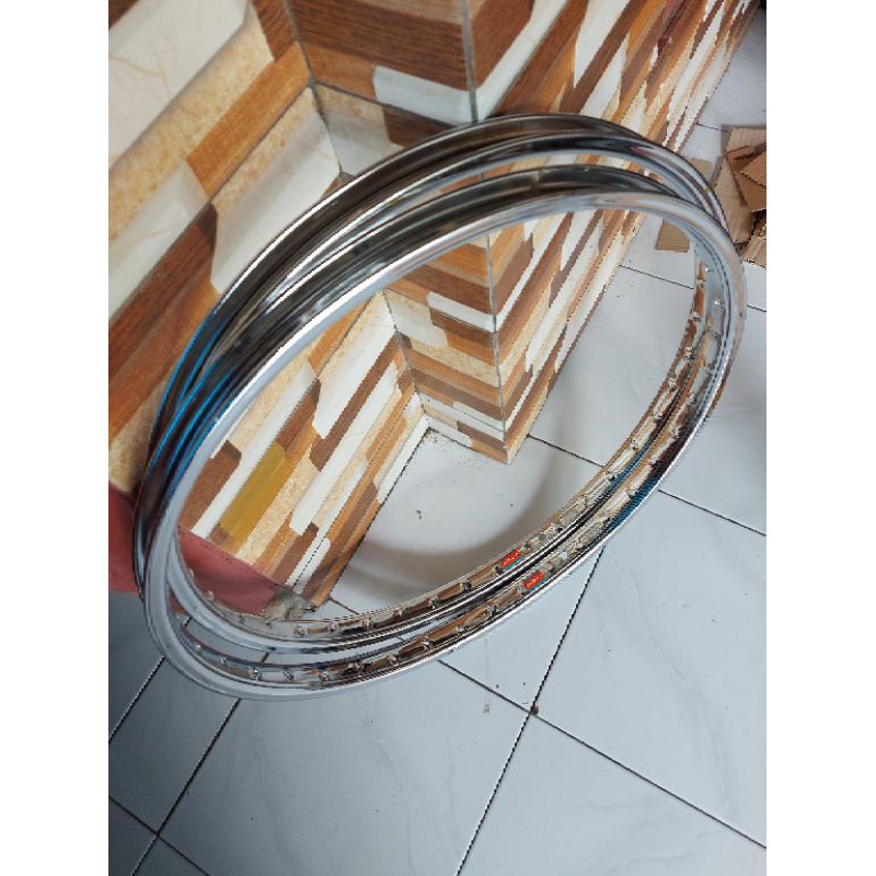 Jual VELG-RIMS 24X1.75 BESI 36H ARAYA CHROME 1 SET | Shopee Indonesia