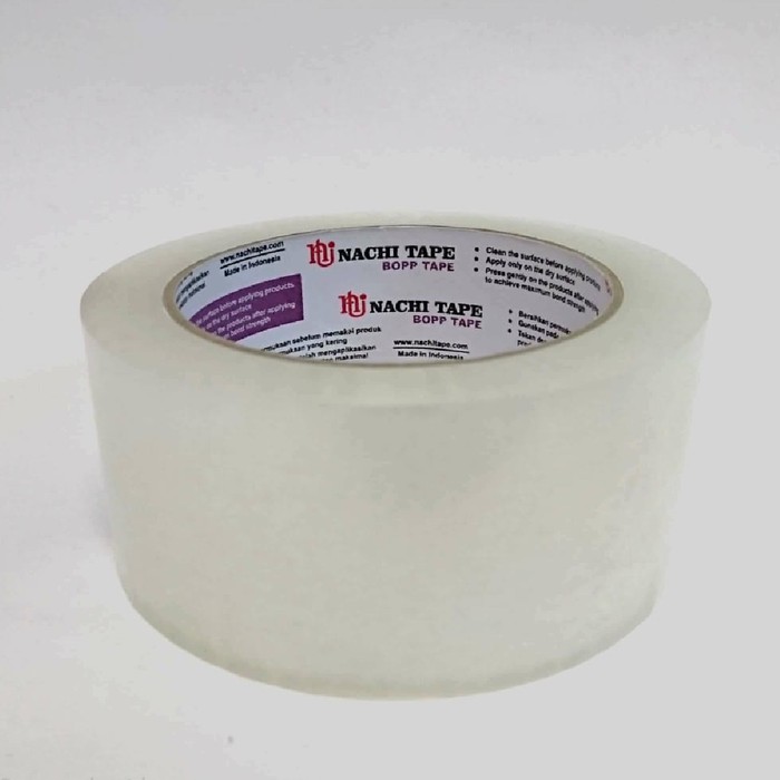 Jual Lakban Nachi Tape 48 mm BENING - OPP TAPE CLEAR | Shopee Indonesia