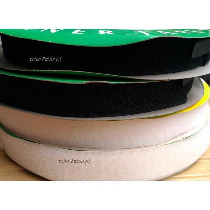 Jual Kretekan/velcro/Perekat/Fastener Tape/Perepet 2,5cm - Hitam READY ...