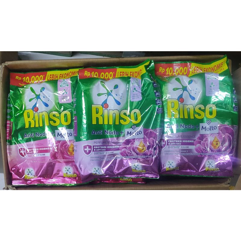 Jual Rinso Molto Deterjen Bubuk Kemasan 380 Gram | Shopee Indonesia