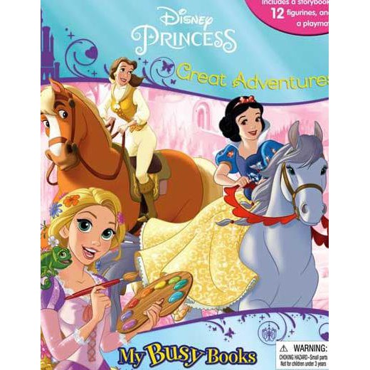 Jual Buku Anak - My Busy Book Disney Princess Great Adventures ...