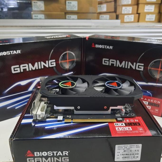Jual Vga Biostar RX560 4GB 128bit DDR5 | Shopee Indonesia