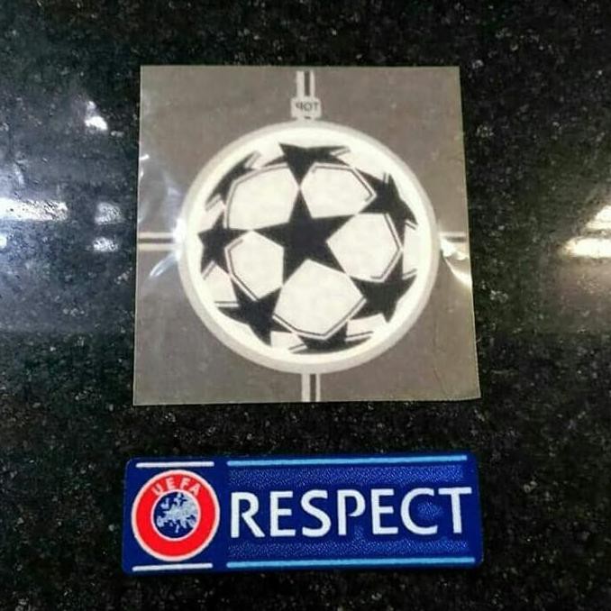 Jual Kualitas Terbaik] Patch Ucl ( Respect Dan Starball ) | Shopee ...