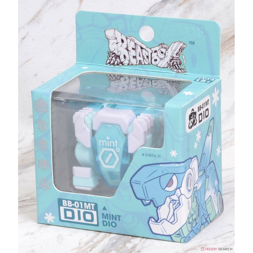 Jual 52TOYS BeastBox BB-01MT Dio Mint Raptor Action Figure | Shopee ...