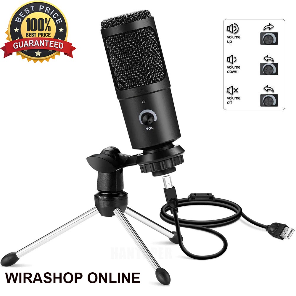 Jual Microphone USB Untuk Laptop, Komputer - High Quality | Shopee ...