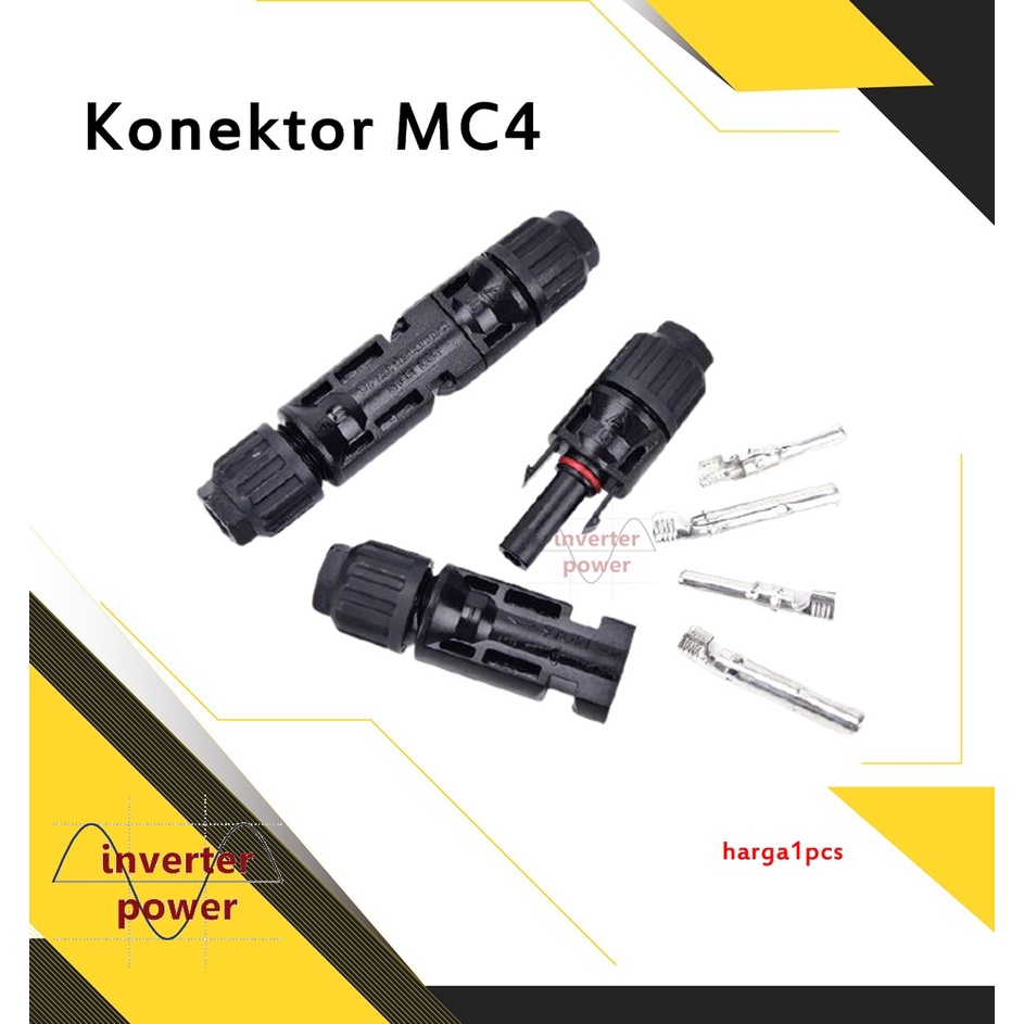 Jual Mc4 Socket Connector Panel Surya Cable Kabel Solar Cell Konektor Ip67 Shopee Indonesia