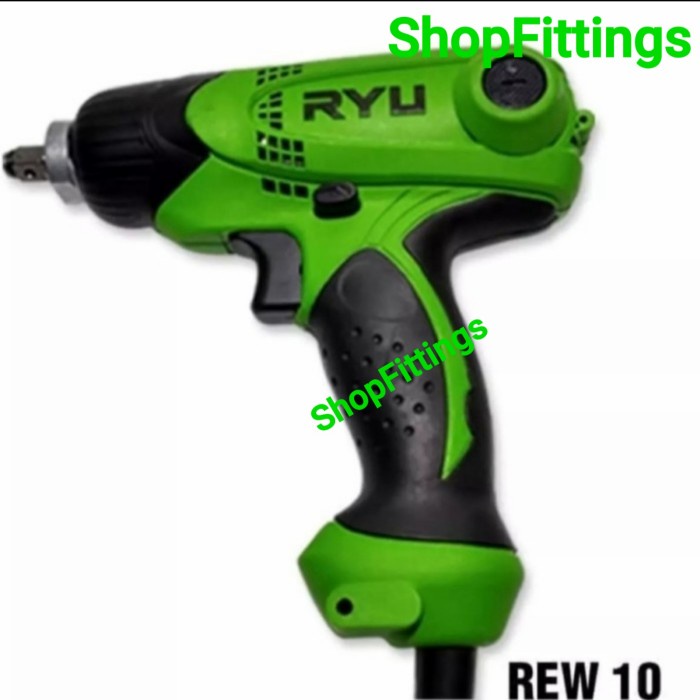 Jual Ryu Rew 10 Mesin Bor Impact Buka Pasang Mur Baut Electric Wrench ...