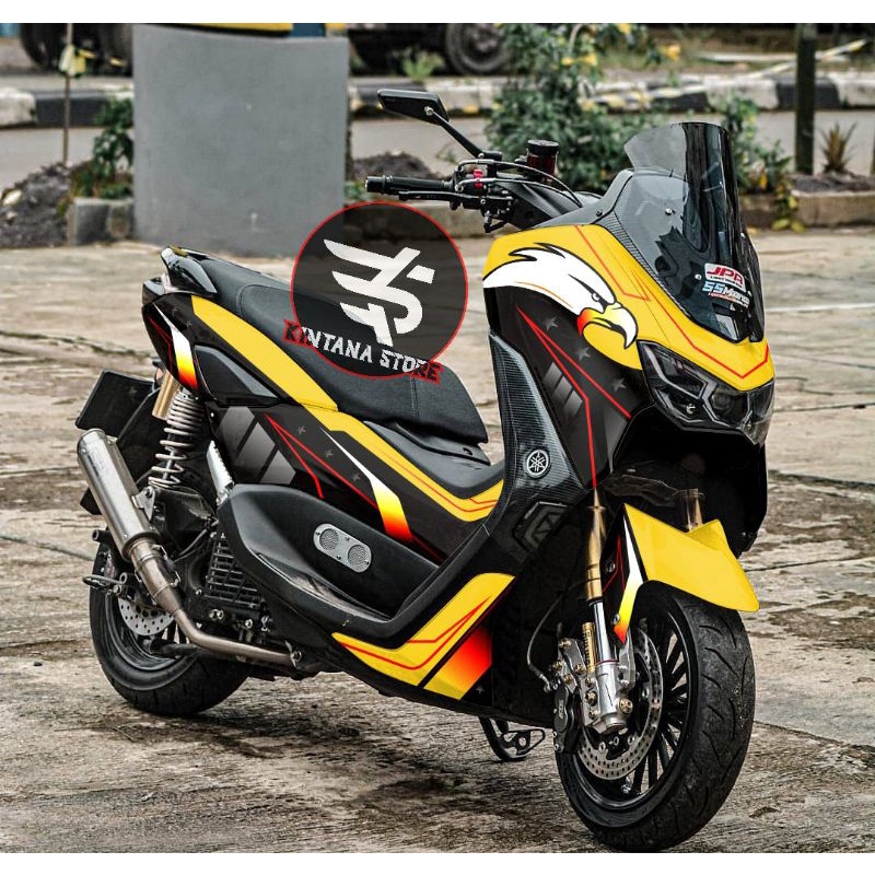 Jual Decal nmax new full body sticker variasi motor yamaha nmax terbaru ...