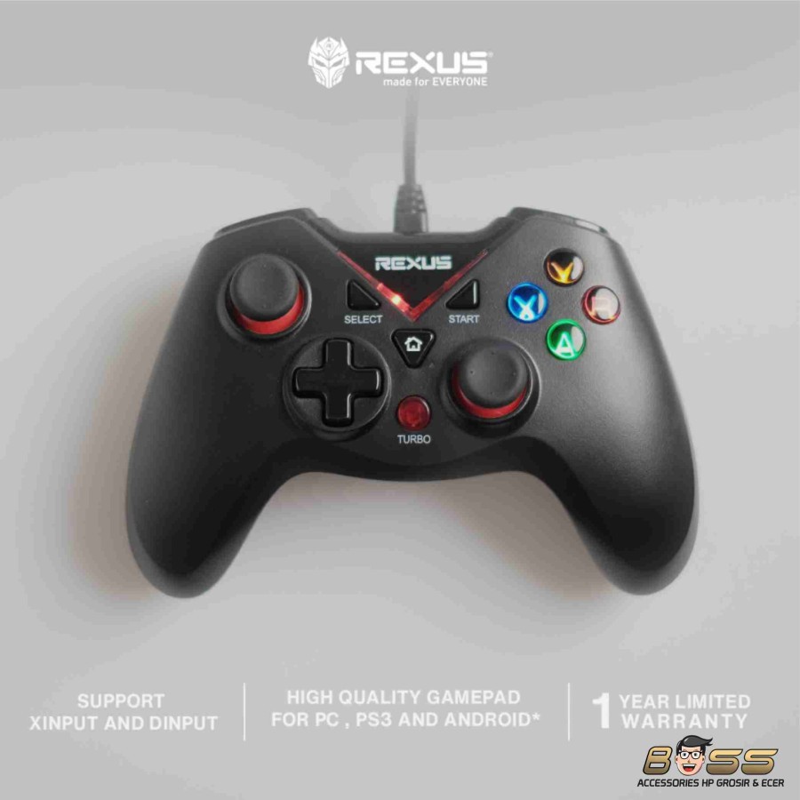Jual Rexus Pro Gaming Gamepad GX2 ORIGINAL | Shopee Indonesia