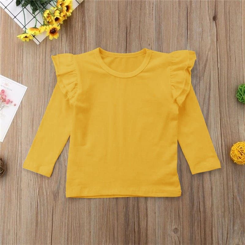 Jual Produk Terbaru☑️Atasan Polos Anak /Atasan Shella Kids/1-14 Tahun ...