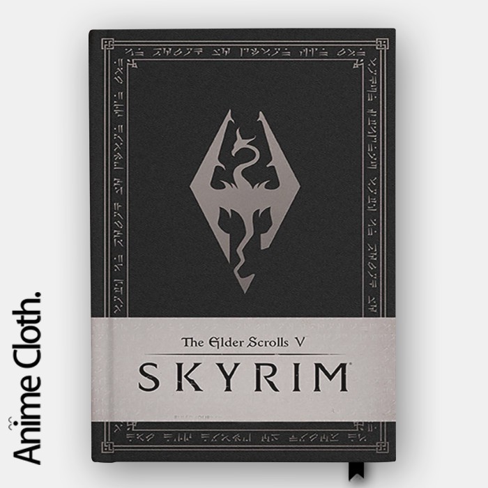 Jual Notebook Buku Elder Scroll Skyrim Jurnal Catatan Sekolah Kuliah ...