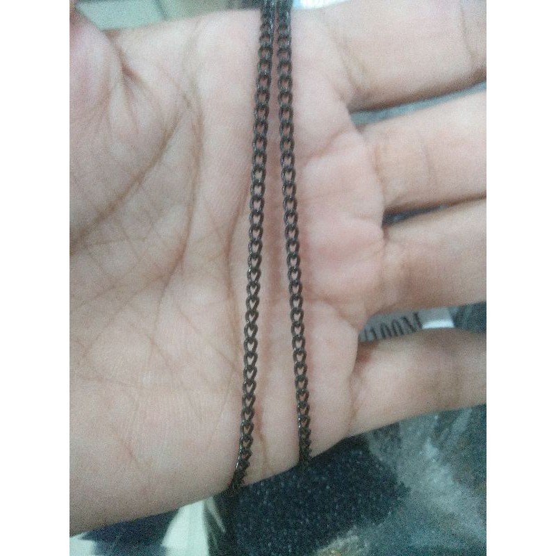 Jual rantai 07 hitam (100 yard) | Shopee Indonesia