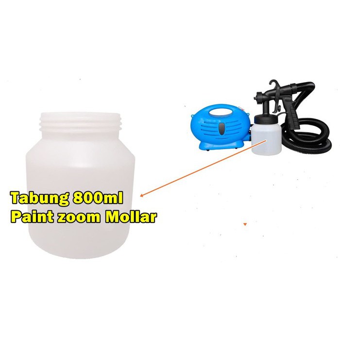 Jual tabung cat spray elektrik Mollar ESG350 ESG300 ESG303 / botol cat ...