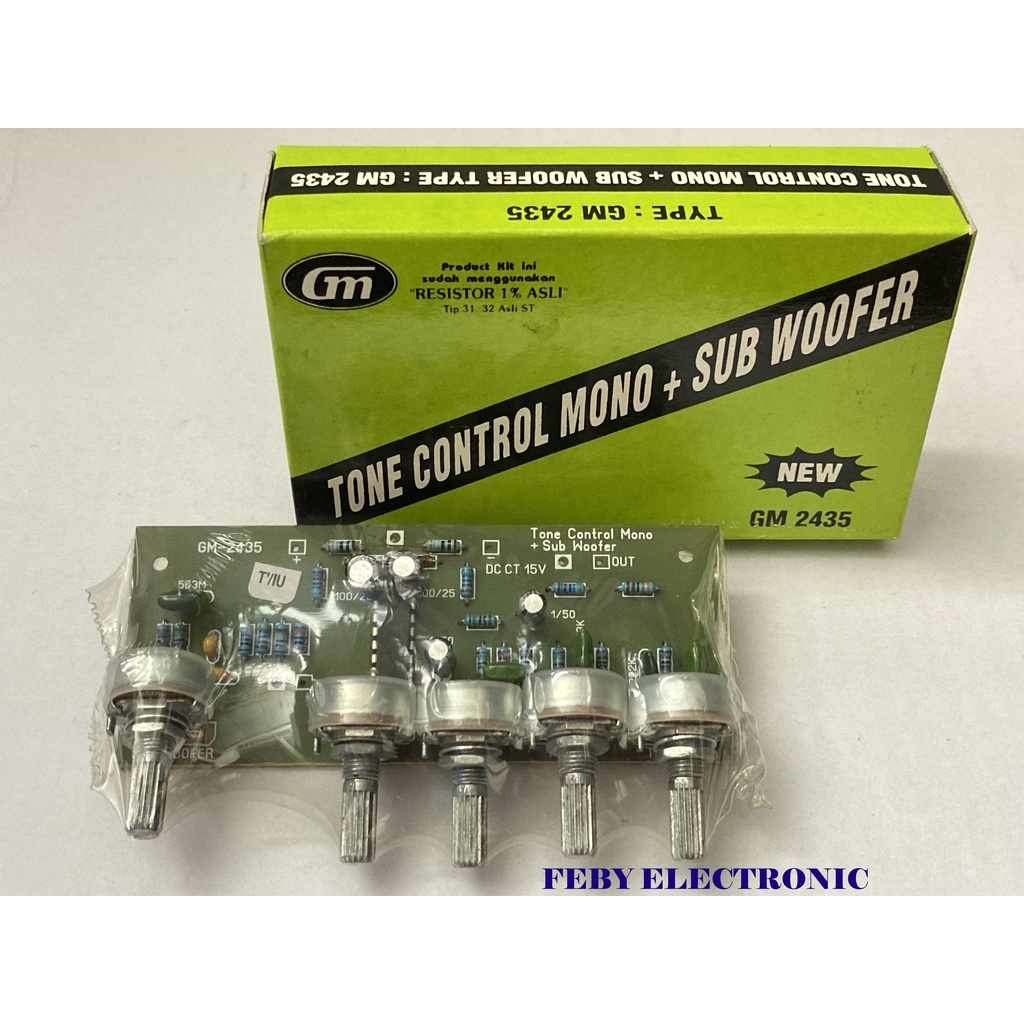 Jual Kit GM 2435 Tone Control Mono + Subwoofer | Shopee Indonesia