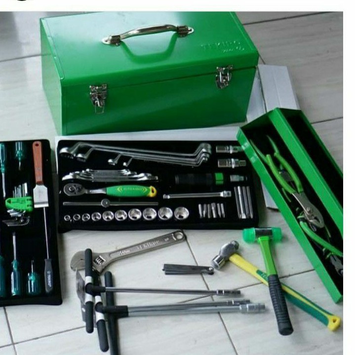 Jual Mechanic Tool Set 59pcs Tekiro japan | Shopee Indonesia