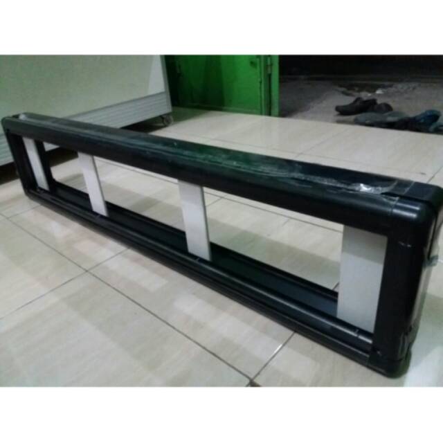 Jual Frame running text 2 sisi outdoor 48 x 160 cm / frame running text ...